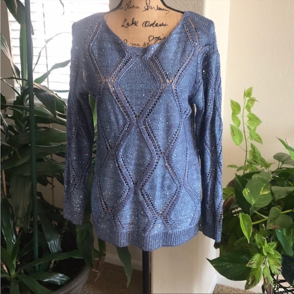 Soho | Sweaters | Soho Pullover Sweater Beautiful Blue With | Poshmark